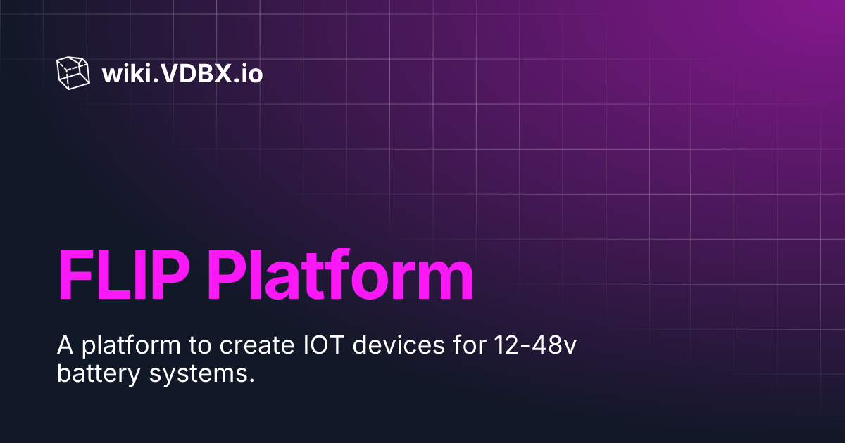 FLIP Platform | wiki.VDBX.io